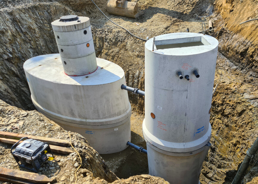 Pumping Stations | Molloy Precast Tanks | Ireland